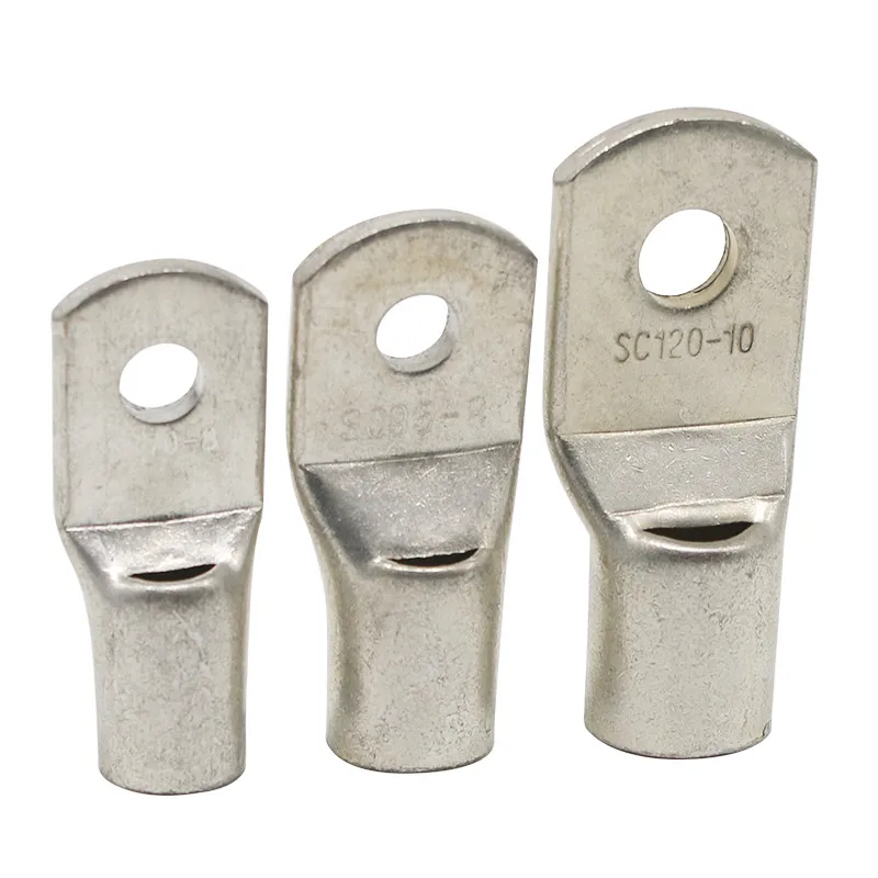5PCS/LOT CT029 Copper terminal SC35 6/8/10 tinned brass nose for 35mm2 ...