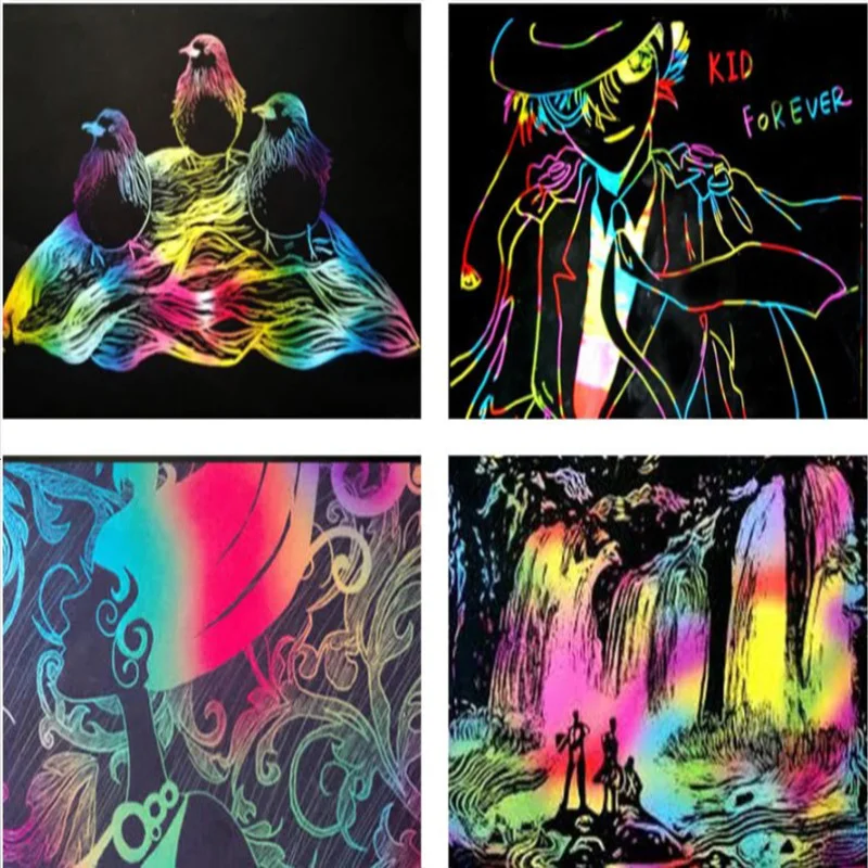 Scratch Art Examples