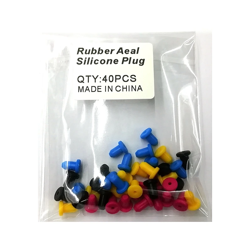 4mm Diameter Silica Gel Latex Plug Pad High Elastic Printer Ink ...