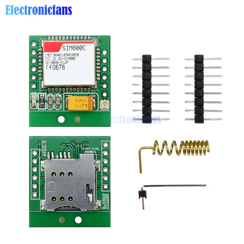 Модуль sim800c gsm gprs bluetooth распиновка