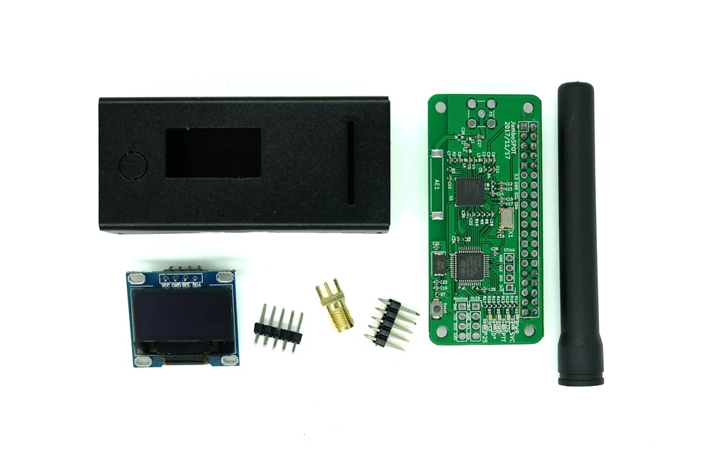 New UHF / VHF MMDVM Hotspot With OLED + Antenna + Case Support P25 DMR YSF for Raspberry Pi ...