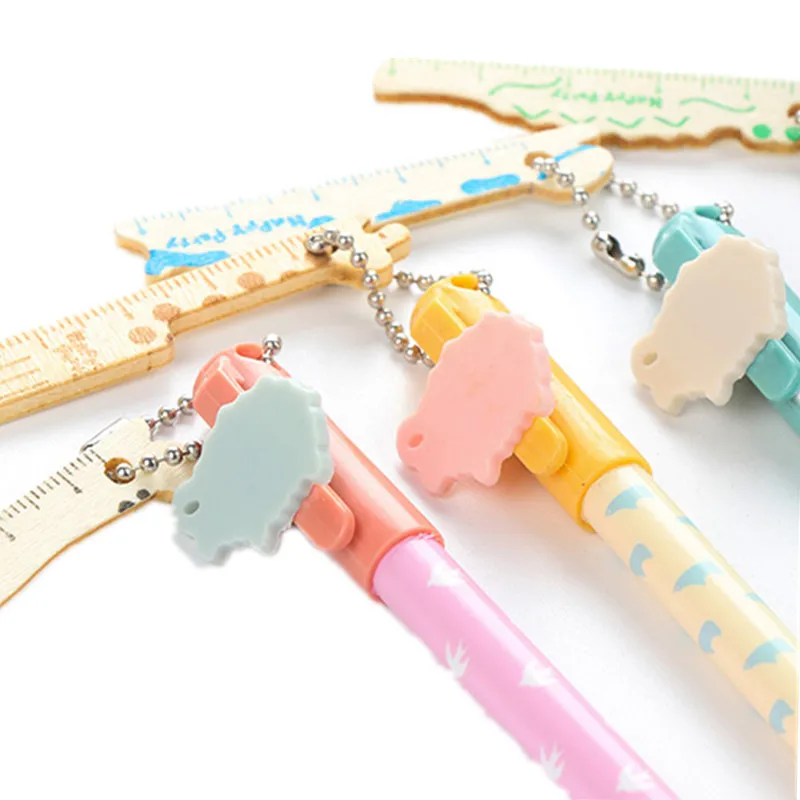 12 Pcs/lot créatif forme animale Gel stylo noir encre stylos écriture ...