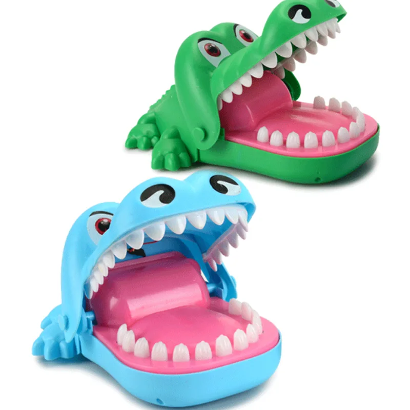 Mouth Dentist Bite Finger Toy Large Crocodile Pulling Teeth Bar Games ...