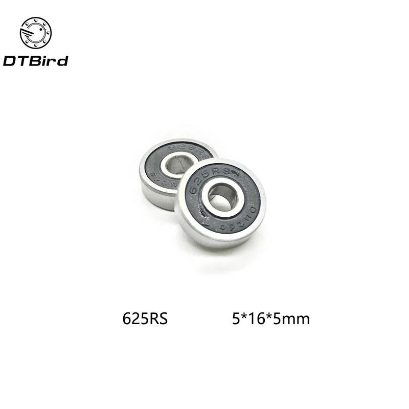 625RS 625 2RS 625 deep groove ball bearing 5x16x5mm miniature bearing ...