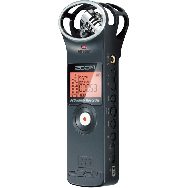 Original New ZOOM H1 protable Handheld Digital Voice Recorder Stereo ...