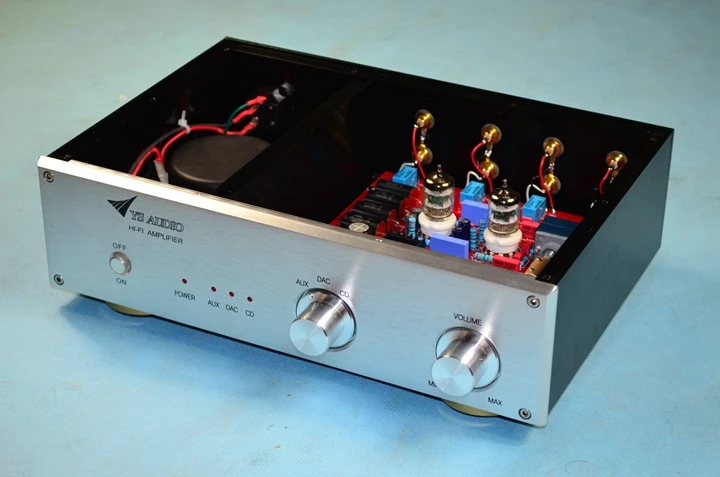 High Version Hifi Tube Preamp 6n3 5670 Tube Preamplifier Mataise Preamp ...