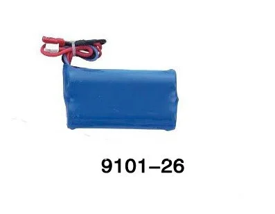 7.4v Li-ion Batteries Fe123 1500mah For Dh 9101-26 Helicopter Spare ...
