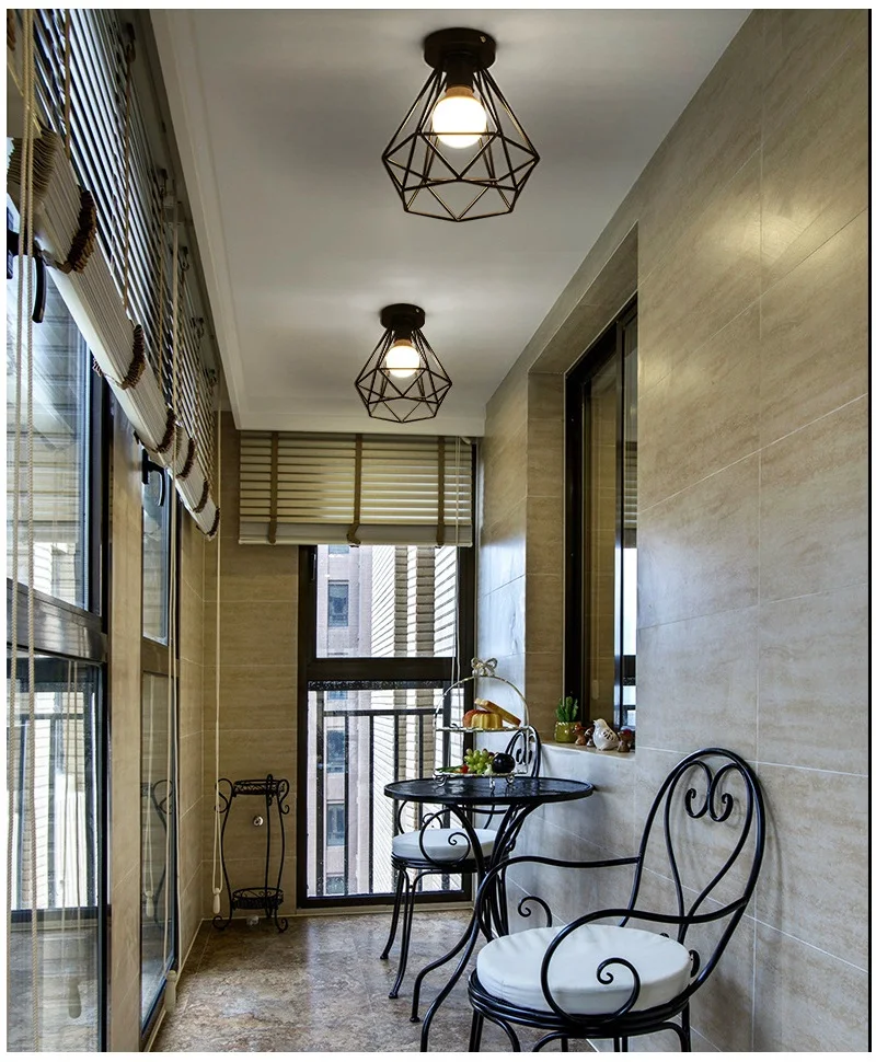 Vintage Ceiling Lights Lamparas De Techo lustre Luminaria Abajur ...