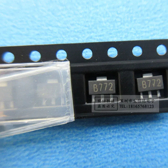 SMD transistor SOT 89 B772 audio amplifier switching 2SB772 new ...