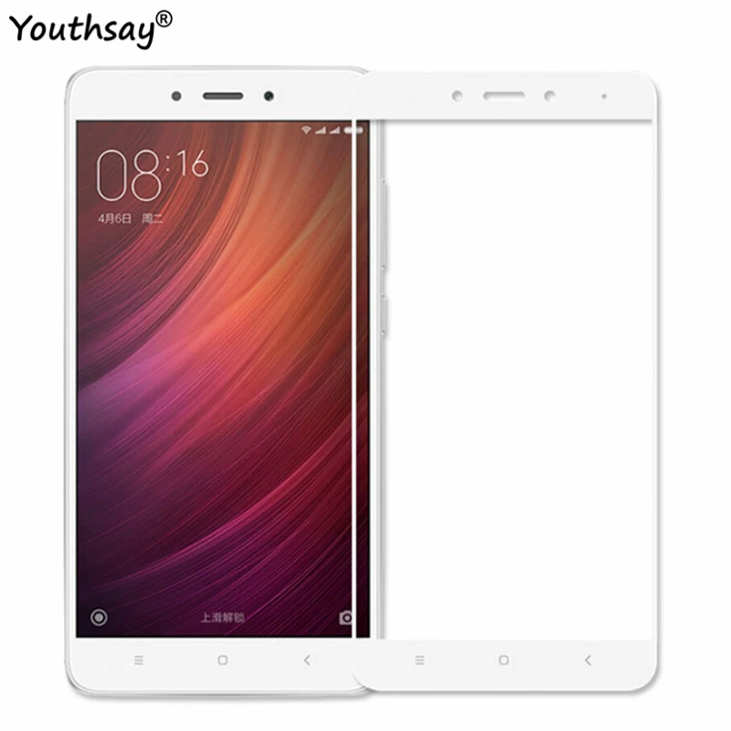 Full Cover Tempered Glass For Xiaomi Redmi Note 4 Screen Protector For ...