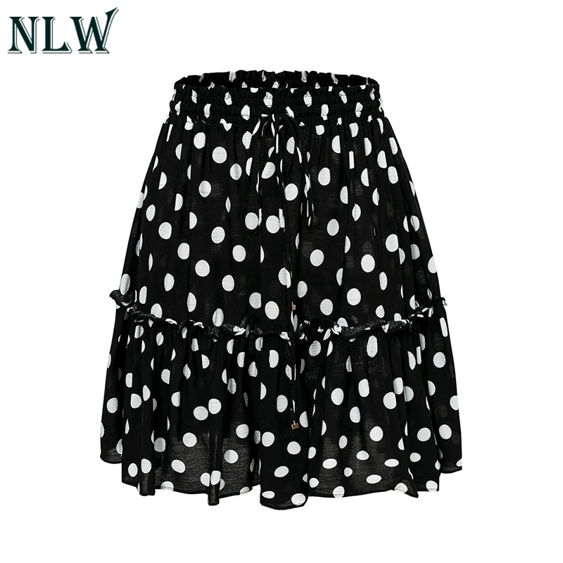 Free Shipping Polka Dot Vintage Ruffles Skirt Jkp1354 Allkpop Shop