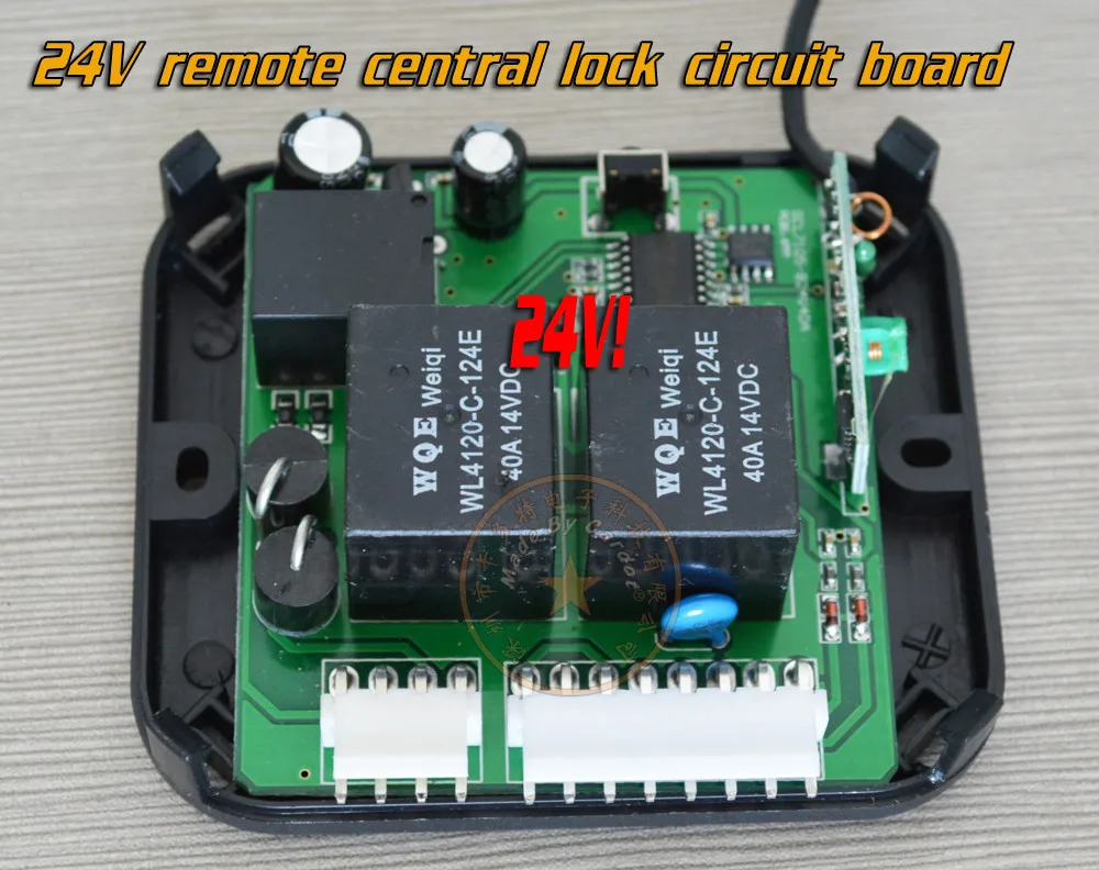 universal 24V remote central lock system working with truck or other ...