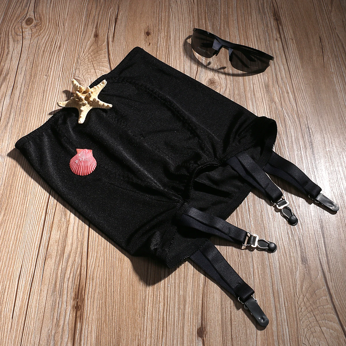 Женское сексуальное нижнее белье с высокой талией, кружевной чулок с ...