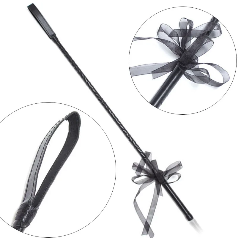 Bondage-Boutique-Slim-Leather-Riding-Crop-Whip-Fetish-queen-Fantasy ...