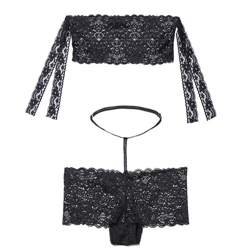New Women Exotic Clothes Set Sexy Ladies Lingerie Set Lace Underwear ...