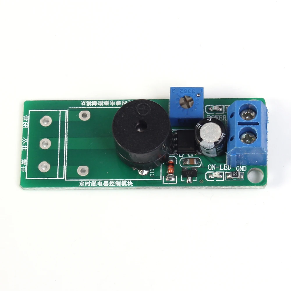 Monday Kids 12V B Sound Buzzer Module Alarm Time Relay Control Module ...
