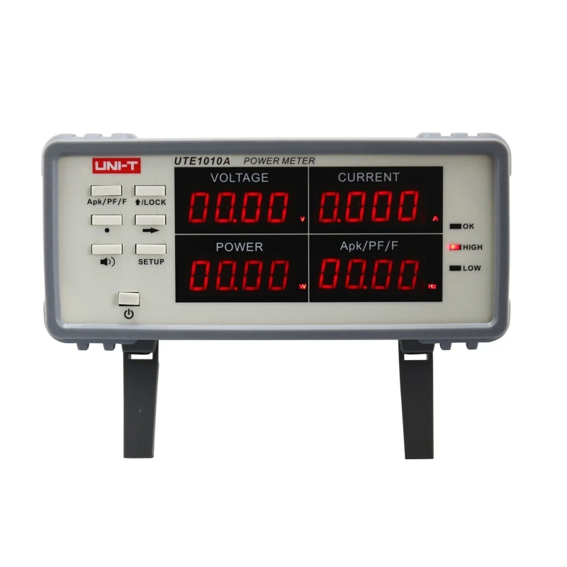 Uni-t Bench True Rms Voltage Current Digital Power Factor & Power Meter ...
