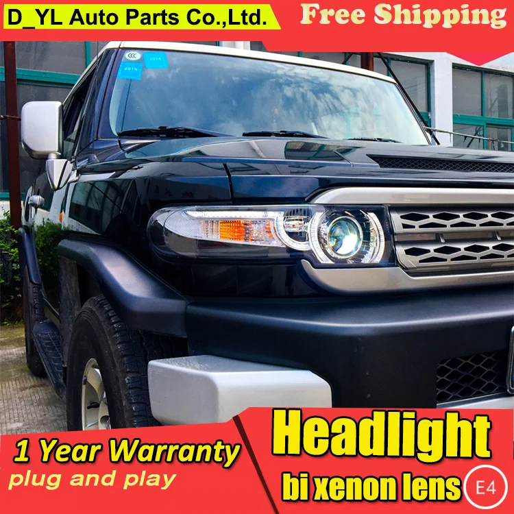 Car Styling Headlights For Fj Cruiser 2008-14 Led Headlight Fj Cruiser ...