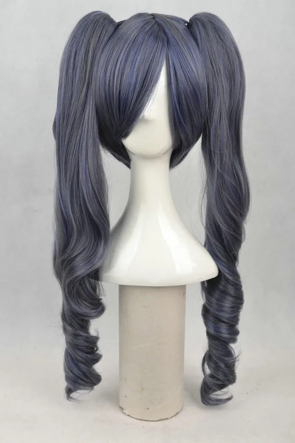 Black Butler Wig Synthetic Sexy Party Hair Women's Long Curly Cosplay ...