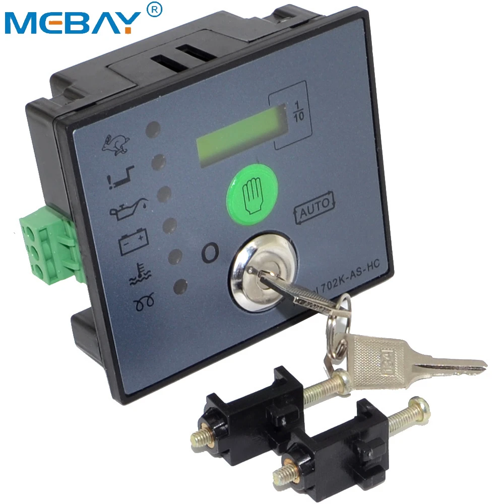 New 702k-as-hc Auto Start Generator Controller Board Panel Free ...