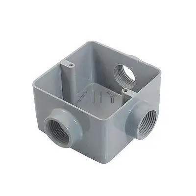 Home Metal Three Hole Circuit Flush Mount Junction Box G3/4"|box can ...