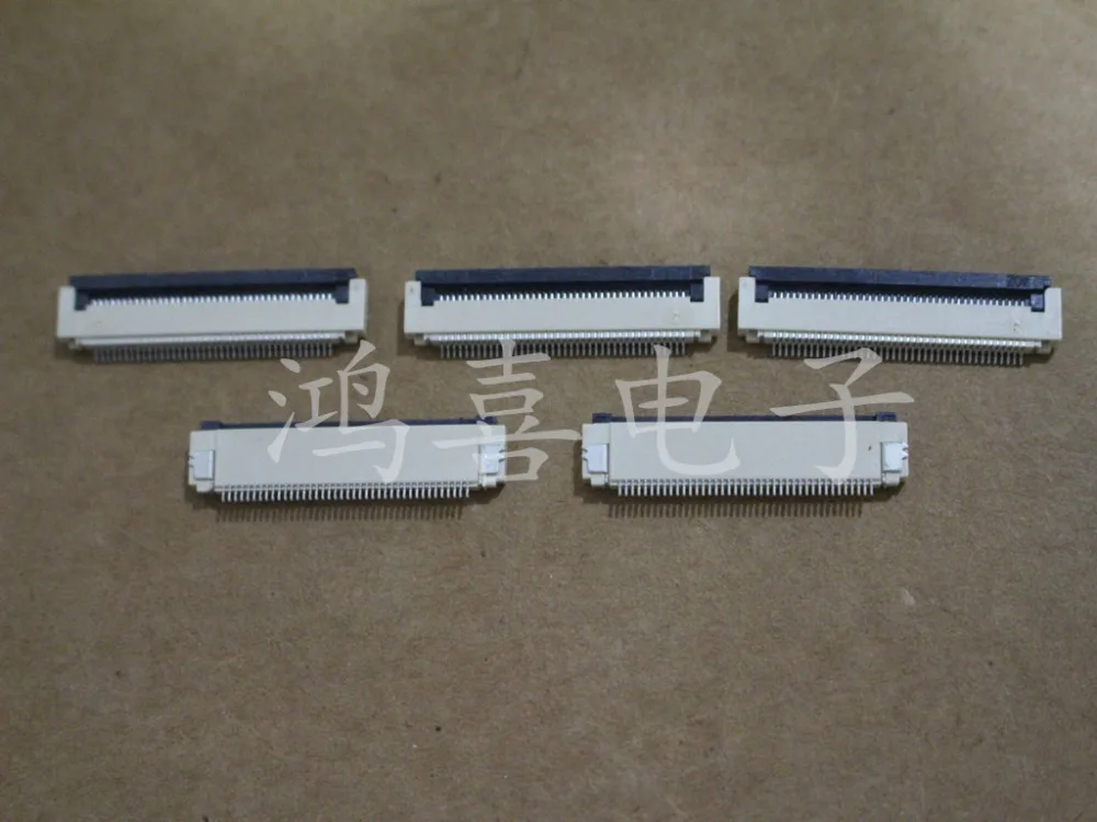 New FFC flexible flat cable connector FPC socket 0.5mm pitch 40 pin ...