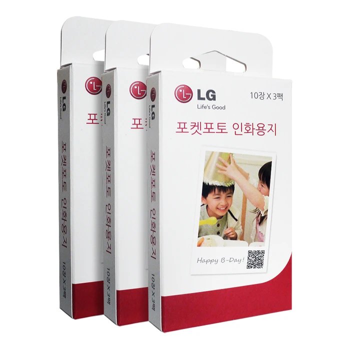 Lg Pocket Photo Paper Zink 90 Sheet For Pd231 Pd239 Pd241 Pd251 Po Po ...