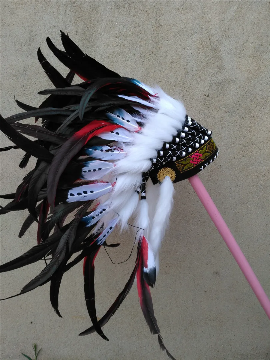 Native American Feather Hat