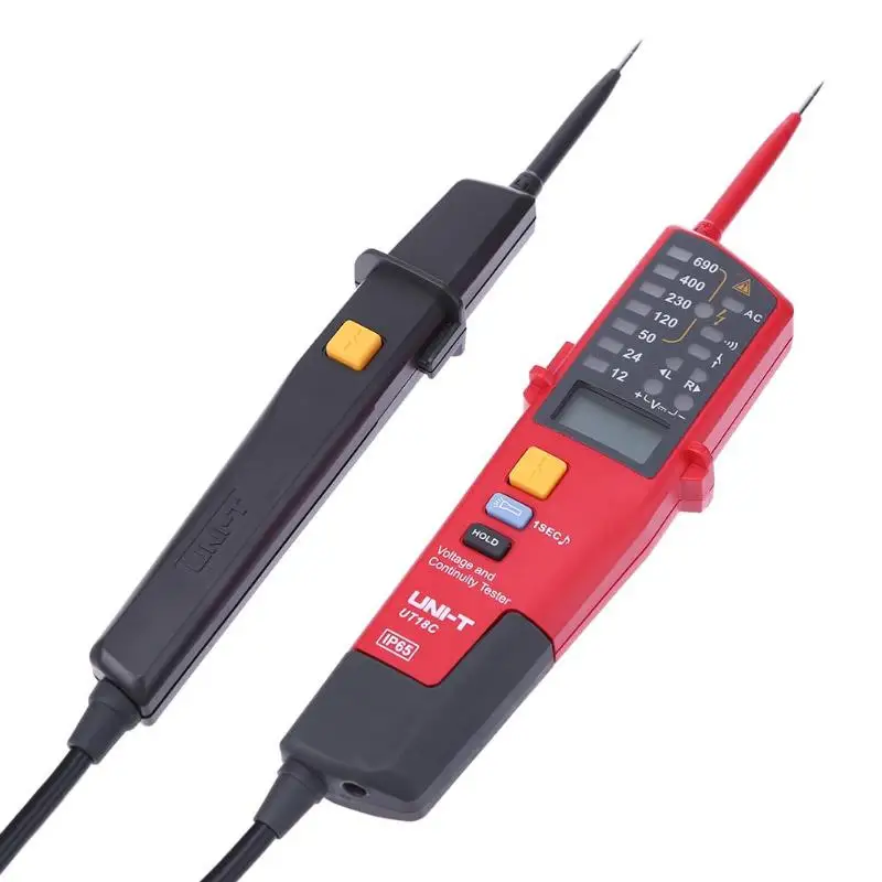 Auto Range Voltage Meter Continuity Test Pencil Tester LED Circuit ...
