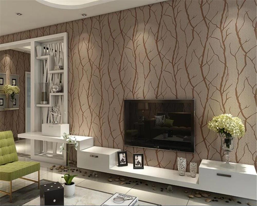 beibehang behang Modern minimalist living room sofa background ...