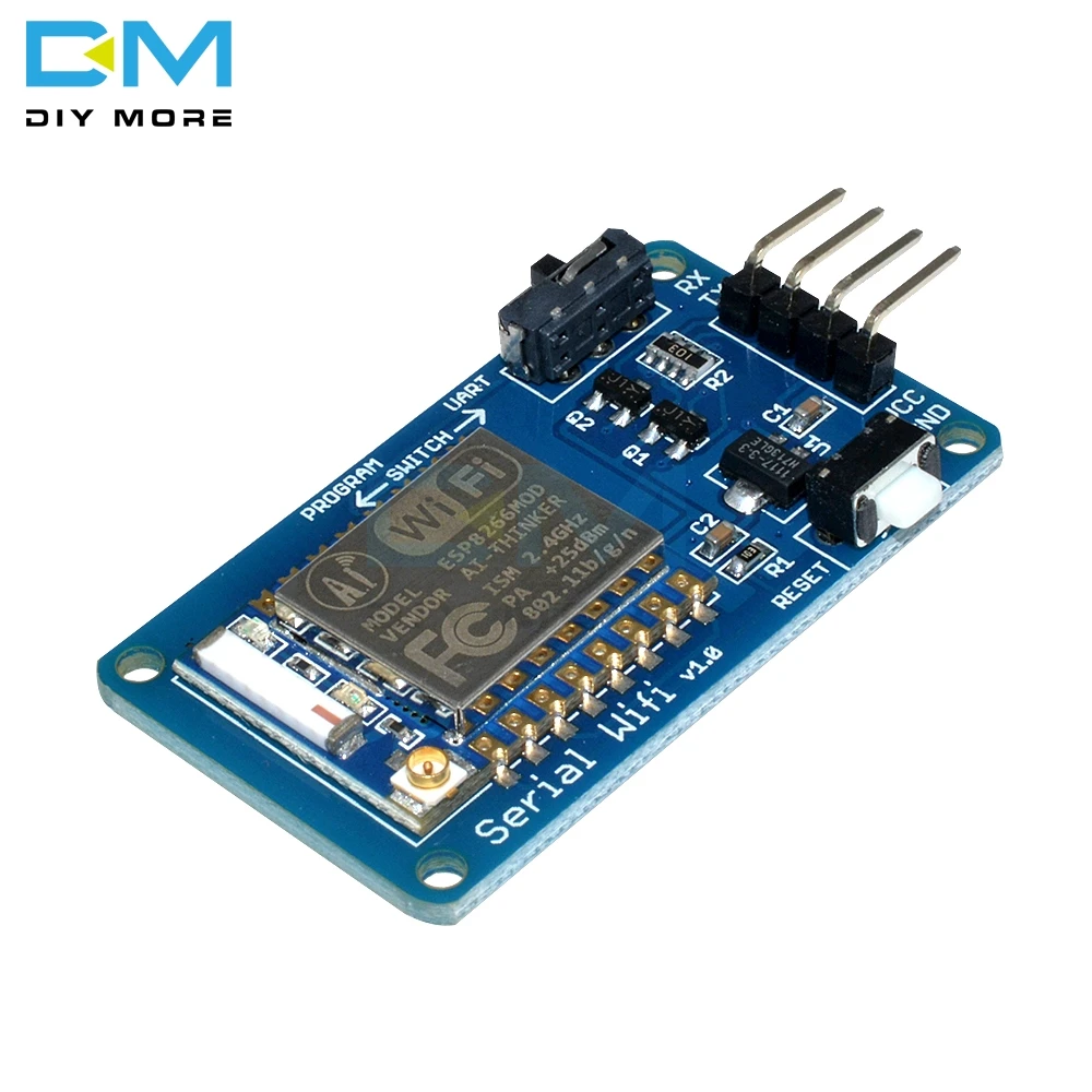 Generic ESP8266 ESP-07 ESP07 Wifi Serial Transceiver Wireless Board Module 3.3V-5V 8N1 TTL UART ...