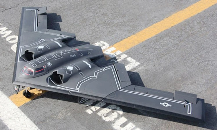 Sky flight hobby B 2 B2 bomber 64mm rc aircraft Kit format jet airplane ...