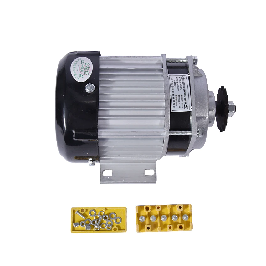 Permanent magnet DC deceleration brushless motor 48V 500W electric ...