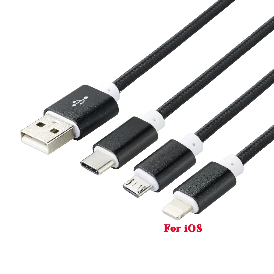Braided mobile phone cables Fast Charging Micro USB Cable Adapter 5V2A ...