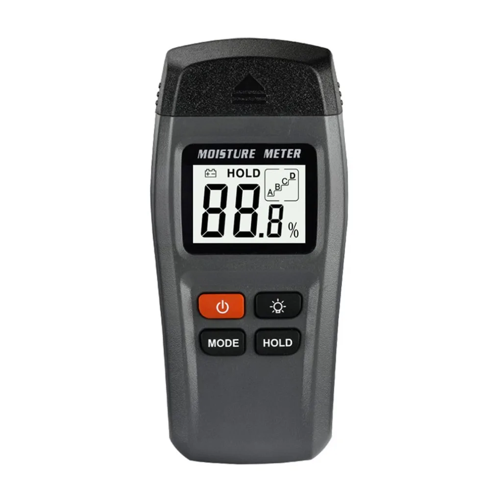 MT 15 Large screen LCD Digital Wood Humidity Meter Wood Moisture Tester ...