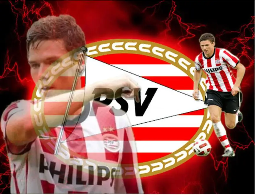 Voetbal Badge Psv Diamant Borduurwerk Rode Karakter Handwerken Diy ...