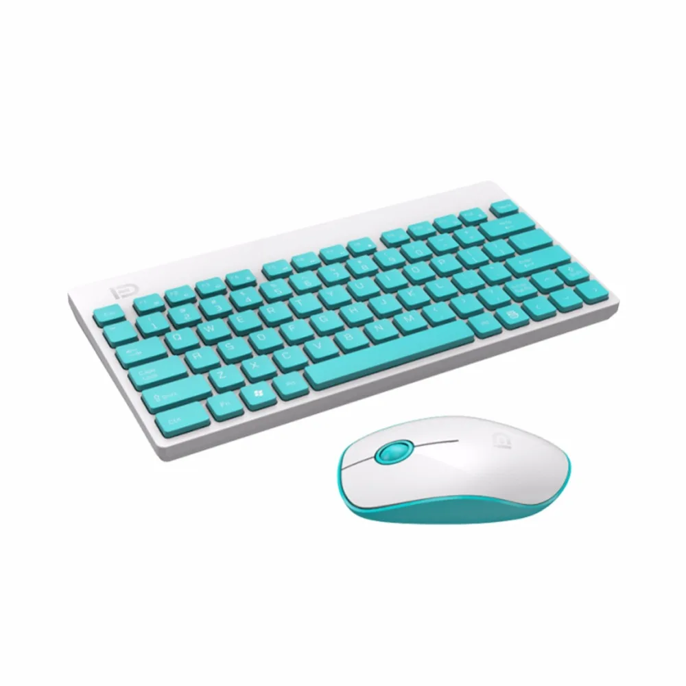 Portable Mini Wireless Keyboard and Mouse Combo Set 2.4 Ghz USB ...