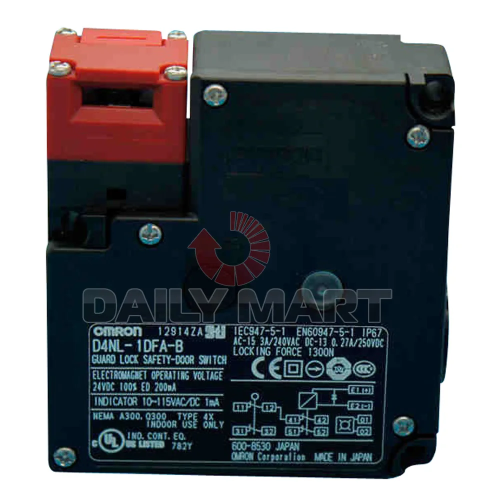 Brand New Omron D4nl-1dfa-b Guard Lock Limit Switches Safety Door ...