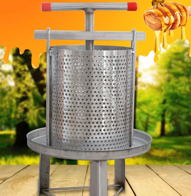 304-Stainless-Steel-Household-Manual-Honey-Press-Wax-Press-Beekeeping ...