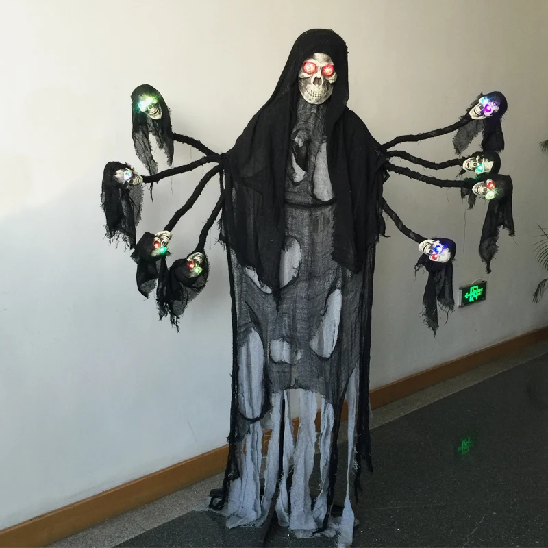 6-Feet-Tall-Giant-Spooky-Standing-Ghost-with-Light-up-Eyes-for-Horror ...