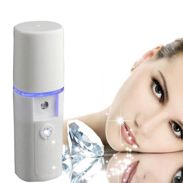 Portable Handy Mini USB Nano Mist Sprayer Sauna Vaporizer Facial Body ...