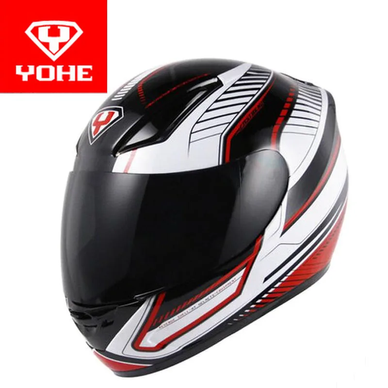 2017 New YOHE full face Motorcycle Helmet Motorbike Racing Helmets made ...