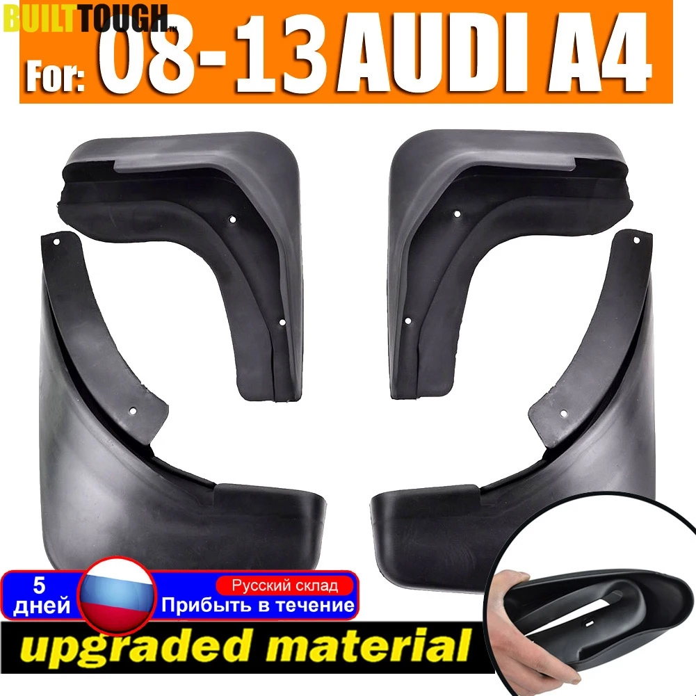 Front Rear Mud Flap Mud Flaps Fit For Audi A4 B8 2008 2009 2010 2011 ...
