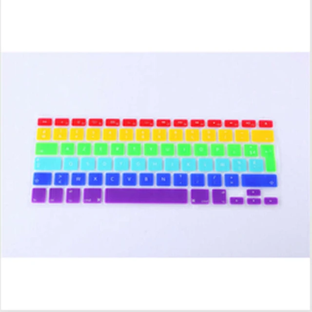 Apple Laptop Keyboard Cover Rainbow