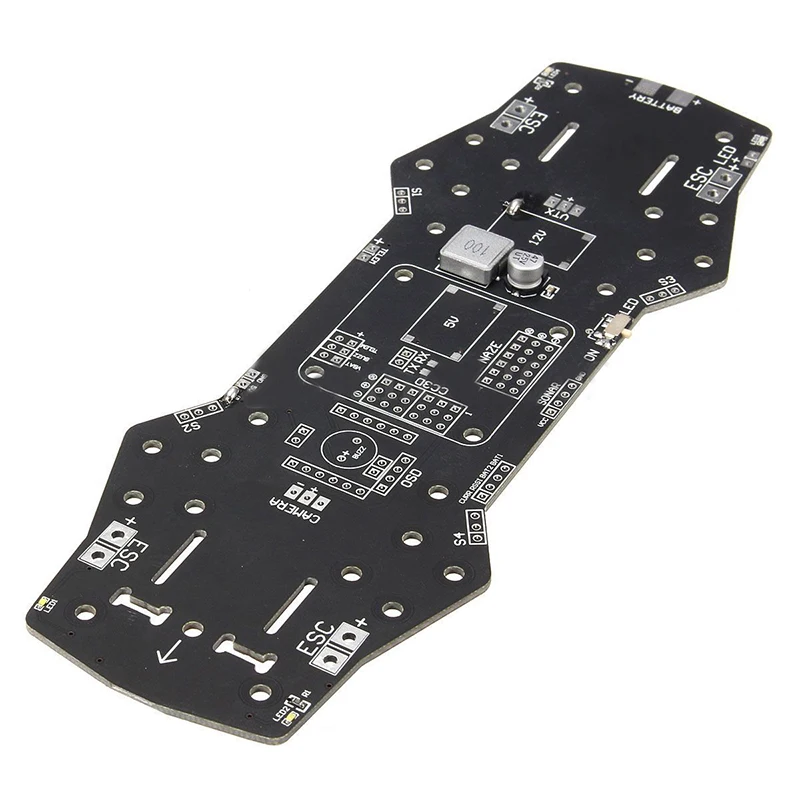 PDB Power Distribution Board PCB Board BEC 5V 12V Buzzer LED QAV250 ... PDB Power Distribution Board PCB Board BEC 5V 12V Buzzer LED QAV250 ...