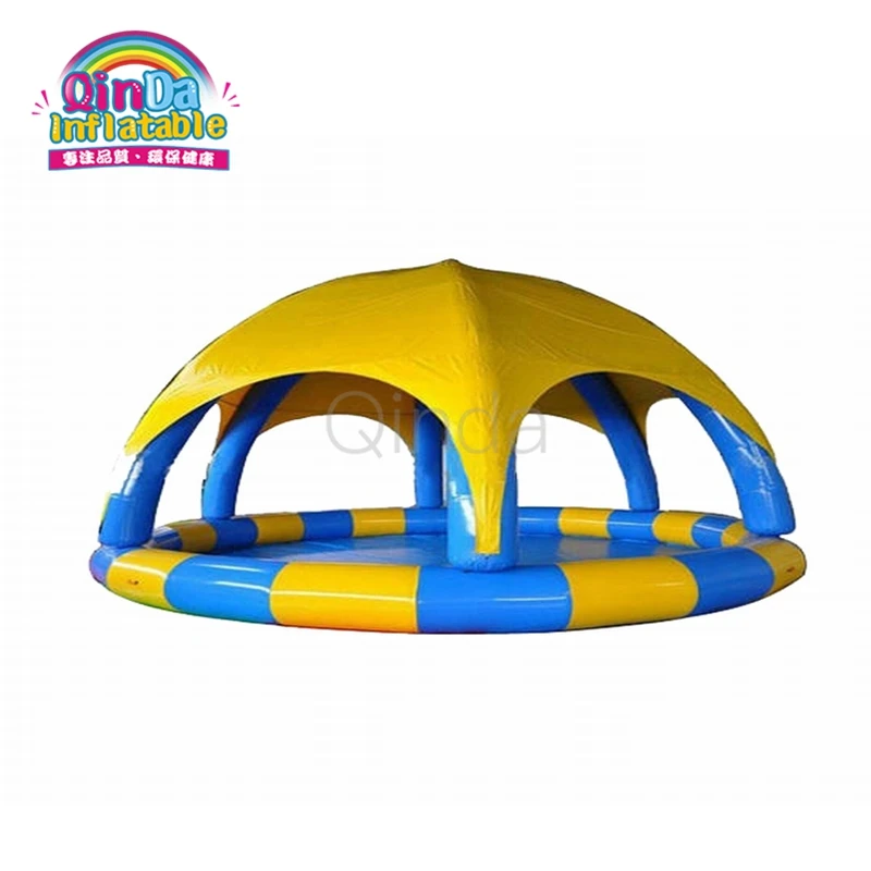 5m-Diameter-Outdoor-Blow-Up-Inflatable-Swimming-Pool-With-Cover-For ...