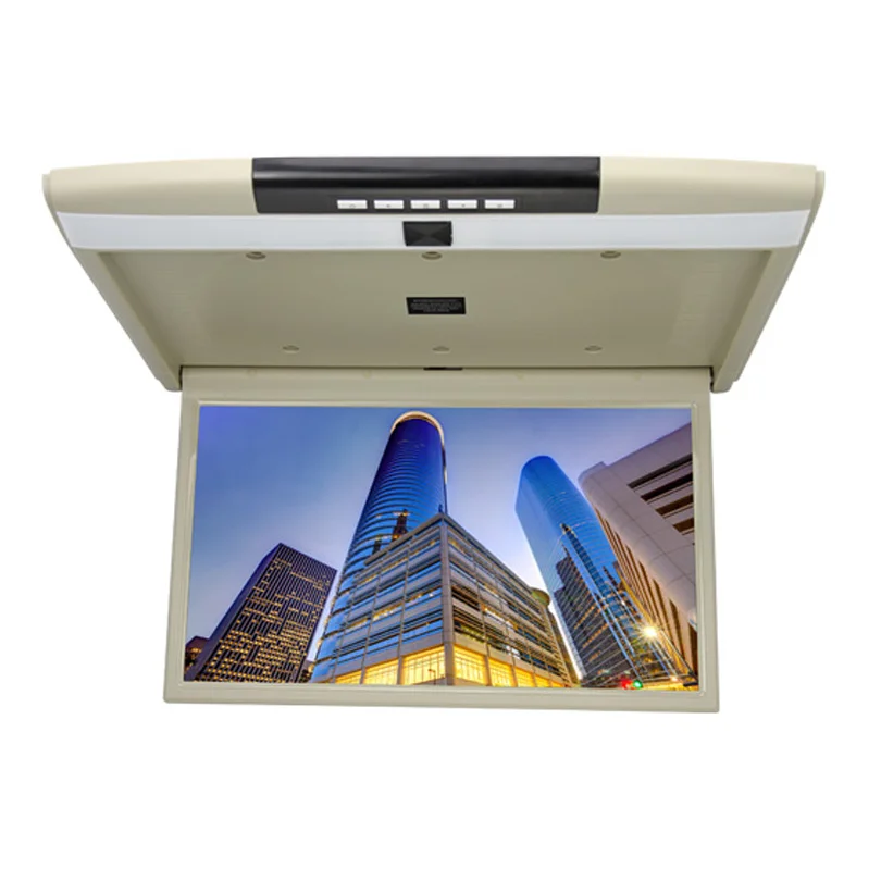 Auto 17.3 Inch Flip Down Led Monitor With Hdmi Input - Car Monitors ...