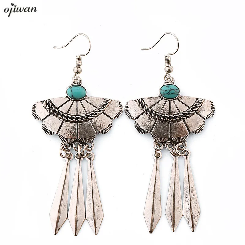 Aliexpress.com : Buy Aretes Hippie Chic Gypsy Earrings For Women Ethnic ...