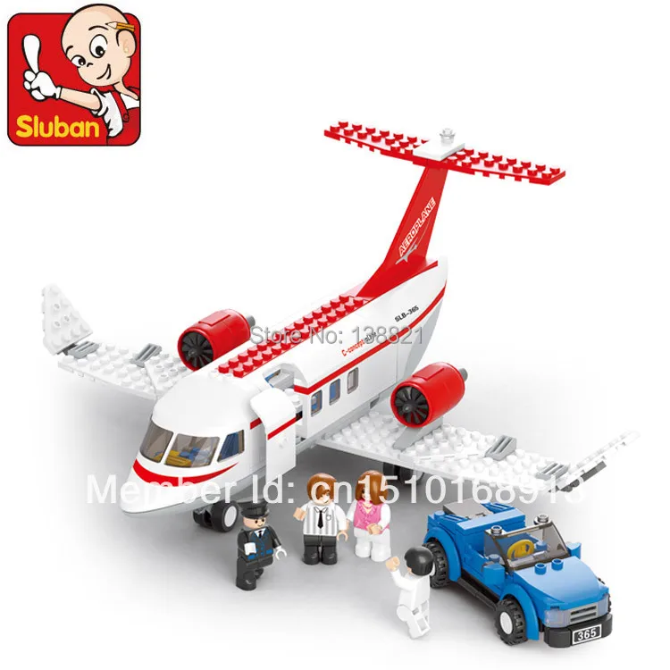 Educational Toys DIY for children Sluban Building Blocks personal plane ...