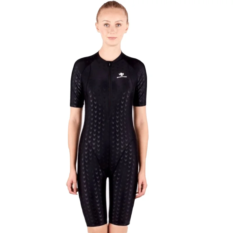 Girl Women Teens Arena Swimsuit Shark Skin Bather Plus Size Bodysuit